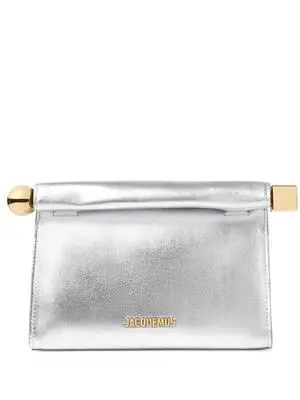 Jacquemus The Rond Carré Bag - Silver