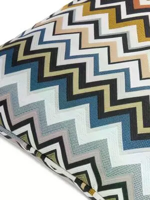 Missoni Belfast Zigzag-knit Cushion