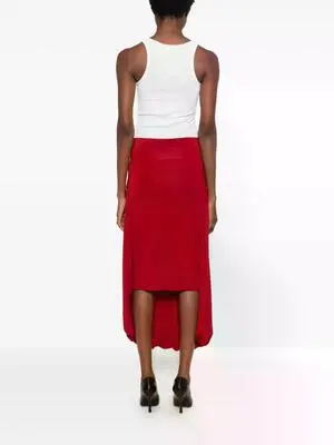 JEAN PAUL GAULTIER Draped Asymmetric Skirt