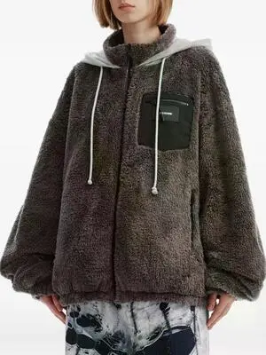 We11Done Reversible Hooded Jacket - Black