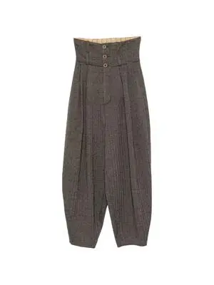 UMA WANG High-waisted Pleated Trousers