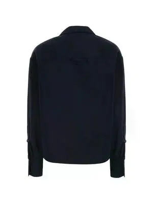TELA Britt Flap-pocket Shirt - Blue