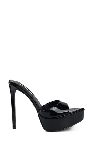 ZIGI Lizzey Platform Slide Sandal - Blklt