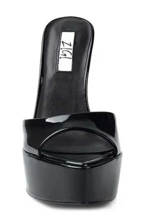 ZIGI Lizzey Platform Slide Sandal - Blklt