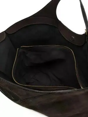 GIANNI CHIARINI Large Infinity Suede Tote Bag