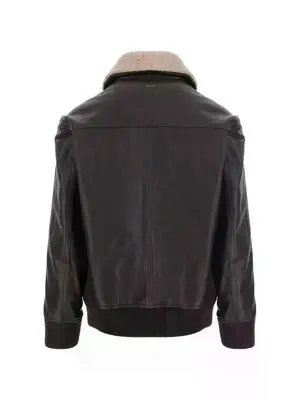 BOSS Jopeak Leather Jacket