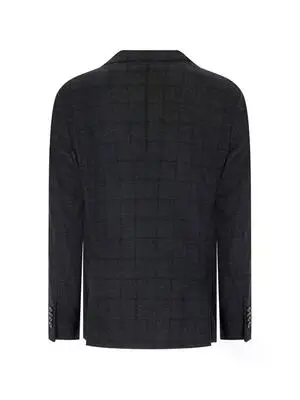 Boglioli Check-pattern Notched-lapels Blazer