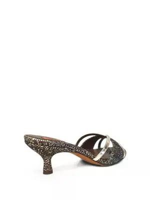 Missoni Sequin-embellished Crossover Sandals