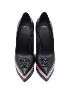Versace Medusa Palazzo Platform Pumps