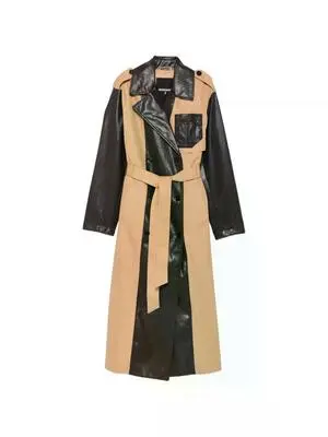 Patrizia Pepe Panelled Double-breasted Coat
