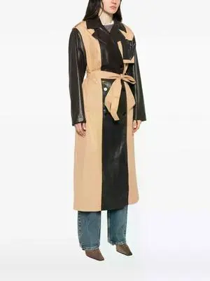 Patrizia Pepe Panelled Double-breasted Coat