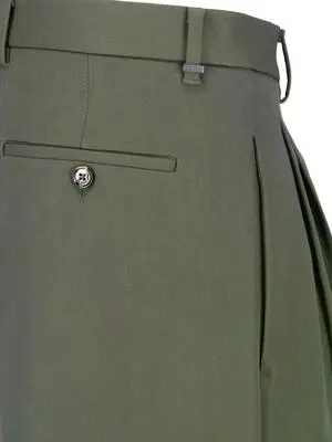 BE ABLE Pleated-detail Straight-leg Trousers