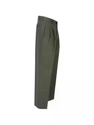 BE ABLE Pleated-detail Straight-leg Trousers