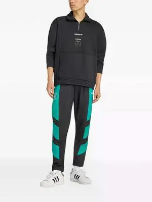Adidas Liverpool Fc Eqt Half-zip Sweater - Black