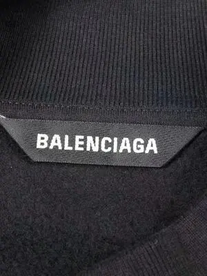 Balenciaga 2010s Logo-embroidered Sweatshirt