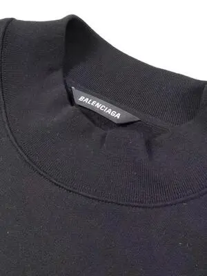 Balenciaga 2010s Logo-embroidered Sweatshirt