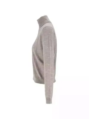 P.a.r.o.s.h Rhinestone-embellished Roll-neck Sweater