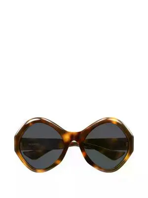 Valentino Garavani Geometric-frame Sunglasses