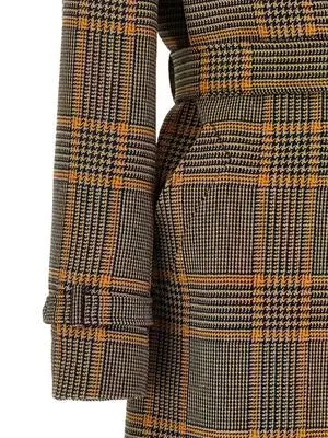 Tagliatore Carola Check-pattern Coat