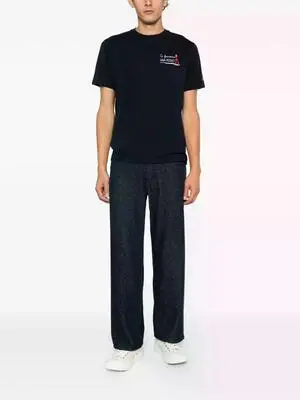 MC2 SAINT BARTH Arnott Embroidered Logo-patch T-shirt