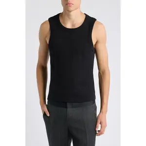 BOSS Dapito Stretch Cotton Tank - Black