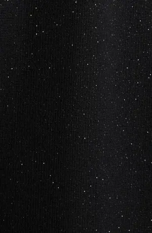 Alex Evenings Glitter Mesh Straight Leg Pants