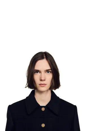 Sandro 2-in-1 Effect Wool Coat