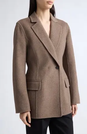 KALLMEYER Sablier Wool Scarf Blazer