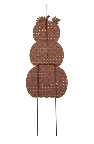 GLITZHOME Thanksgiving Metal Stacked Pumpkins Yard Stake