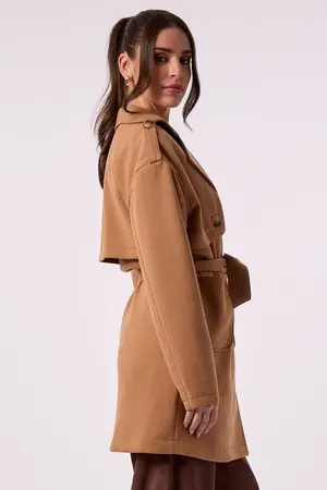 BLUE REVIVAL Cassie Trench Coat