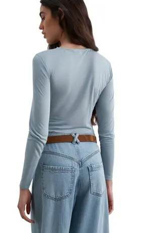 SCALPERS Lyocell Knot T-shirt