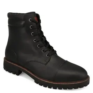 Wrangler Jace Round Toe Western Boot - Black