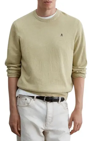 SCALPERS Basic R Contrast Tricot Sweater