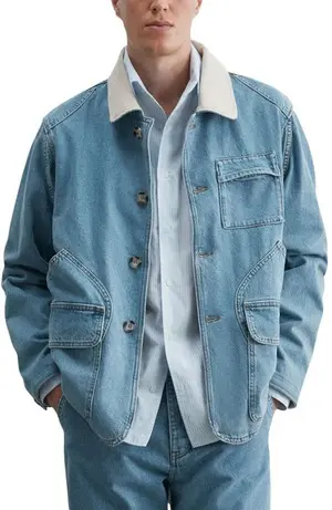 SCALPERS Norsca Denim Jacket - Lightdenim