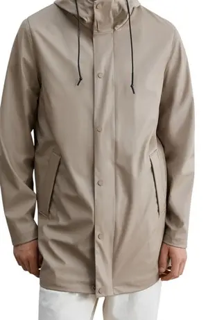 SCALPERS Logo Waterproof Jacket