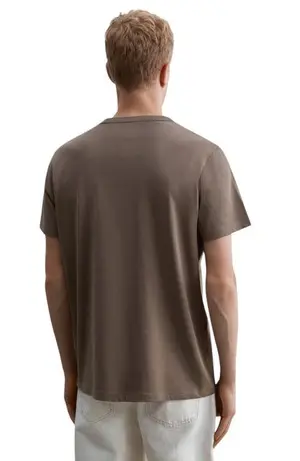 SCALPERS Skull Contrast T-shirt - Lightbrown
