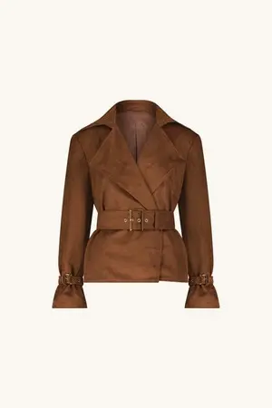 THE NOLI SHOP Ellen Suede Jacket