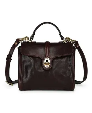 OLD TREND Laurel Heritage Genuine Leather Satchel - Brown