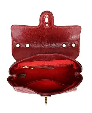 OLD TREND Laurel Heritage Genuine Leather Satchel - Red