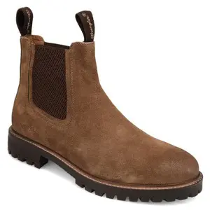 Wrangler Jaxon Round Toe Chelsea Boot - Chestnut