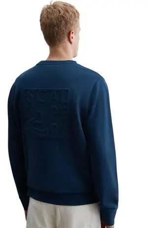 SCALPERS Embossed Logo Sweatshirt
