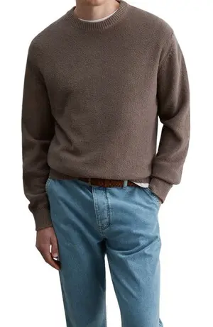 SCALPERS Rustic Tricot Sweater - Lightbrown