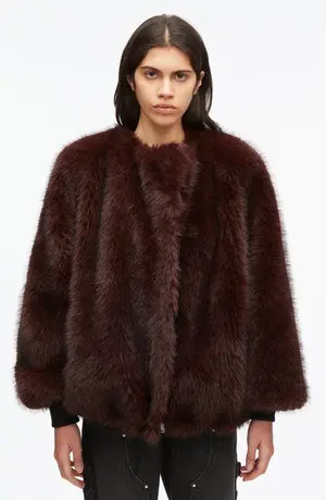 3.1 Phillip Lim Faux Fur Blouson Jacket