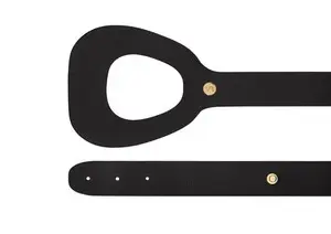 VAINCOURT La Savoureuse Leather Belt