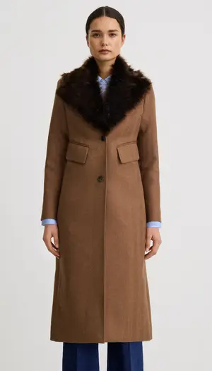 Smythe Brando Coat With Detachable Collar
