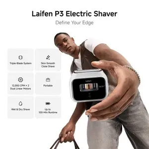 LAIFEN P3 3 Blade Electric Shaver - Black