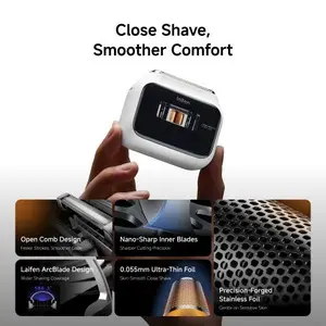 LAIFEN P3 3 Blade Electric Shaver - Black