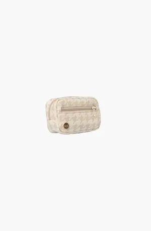MABĒ The Monarch Accessory Bag - Houndstooth