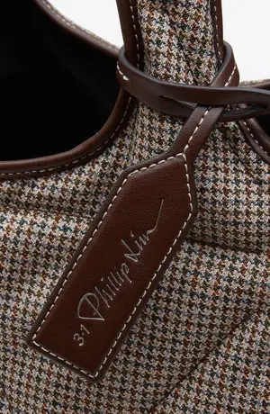 3.1 Phillip Lim Quilted Tweed Market Tote