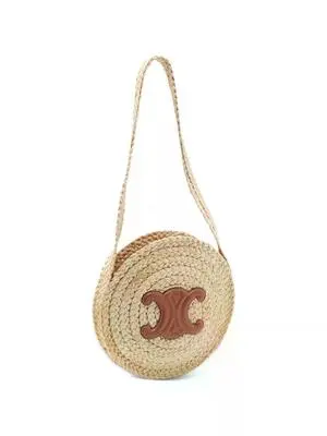 Celine 2022 Triomphe Panier Shoulder Bag